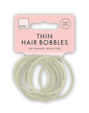 Forever Beautiful Hair Bobbles Blonde 20pack