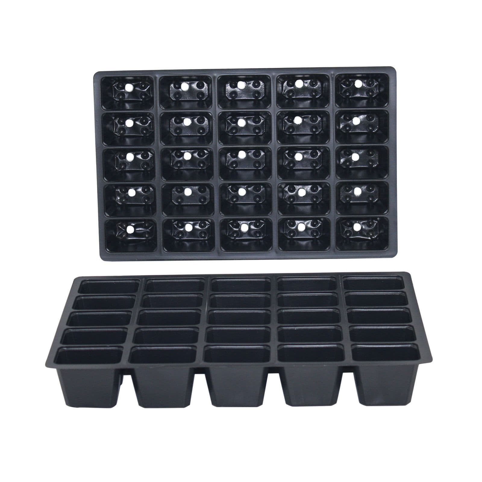 25 Cell Inserts Full-Tray Modular Insert with Drainage for Seed Starting