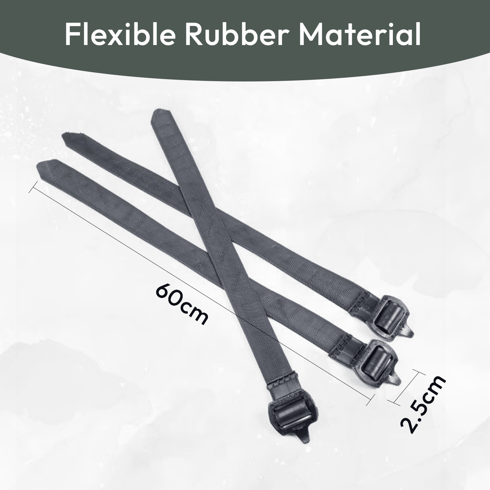 60 cm Buckle Tree Straps Adjustable Soft Tie Support for Young Trees