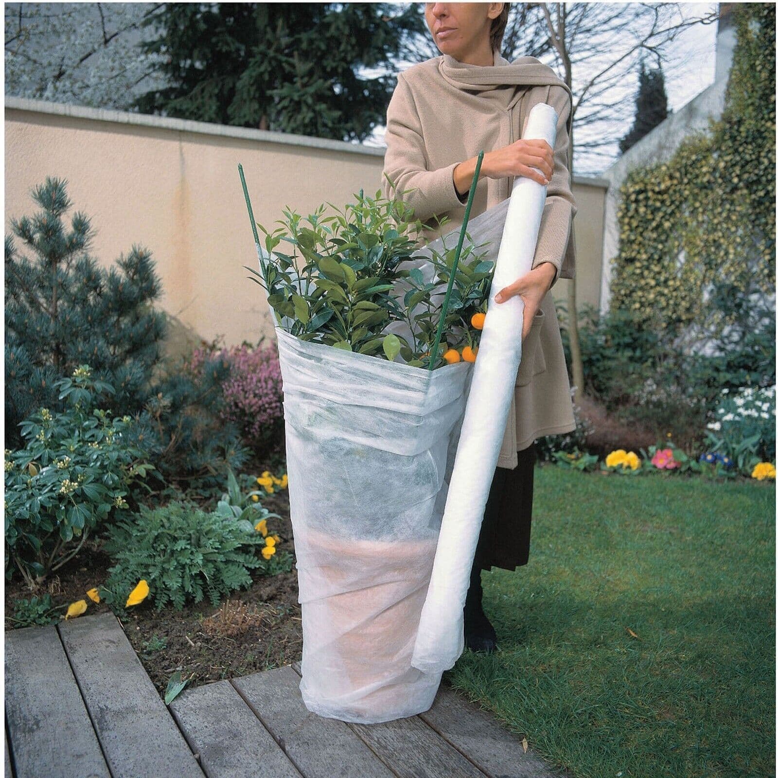 Garden Fleece 2 m 20 m 18 gsm UV-Resistant Crop Protection Fabric