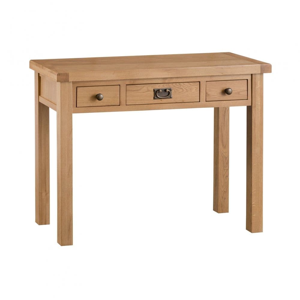 Cambridge 3 drawer dressing table light oak