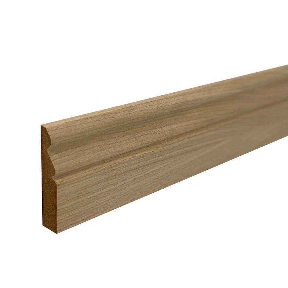 American White Oak Veneer Architrave 18x68mm Ogee