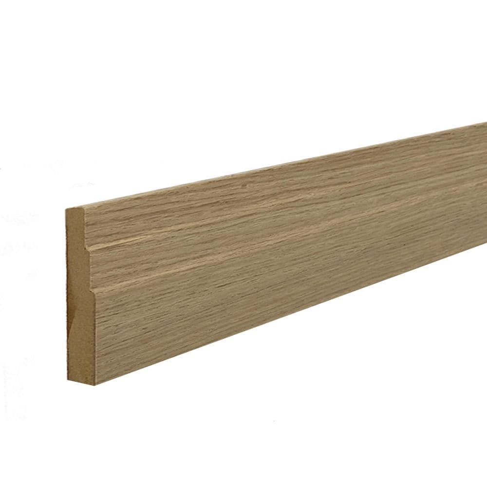 American White Oak Veneer Architrave 18x68mm Stepped
