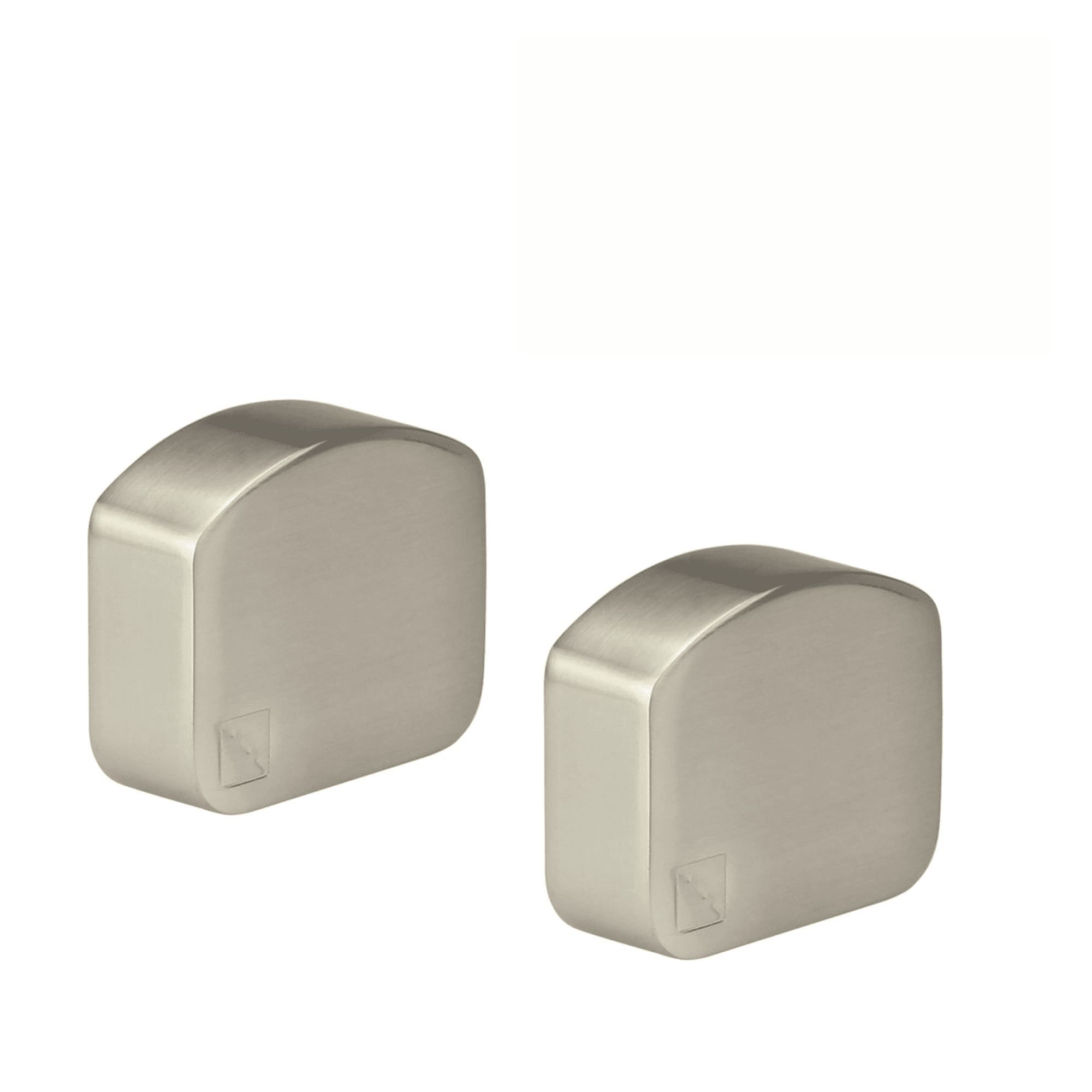 Elements White Oak Wall Handrail Kit in Brushed Nickel