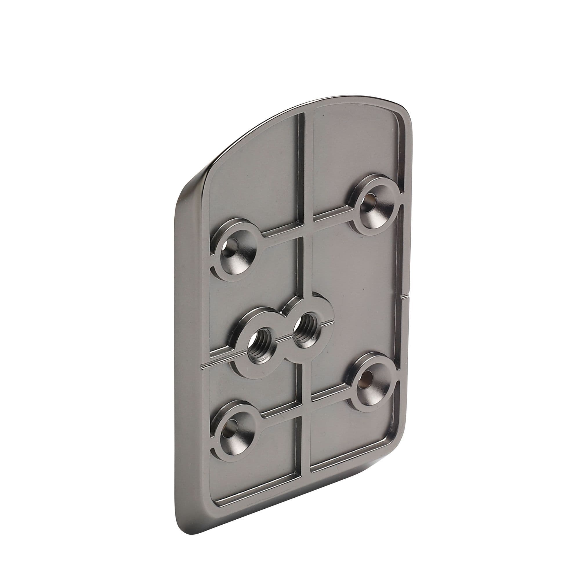 Immix Handrail Top Rake Connector in Gun Metal