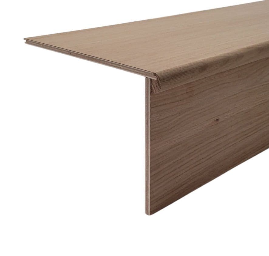 Oak Stair Tread & Riser Cladding Kit by Richard Burbidge
