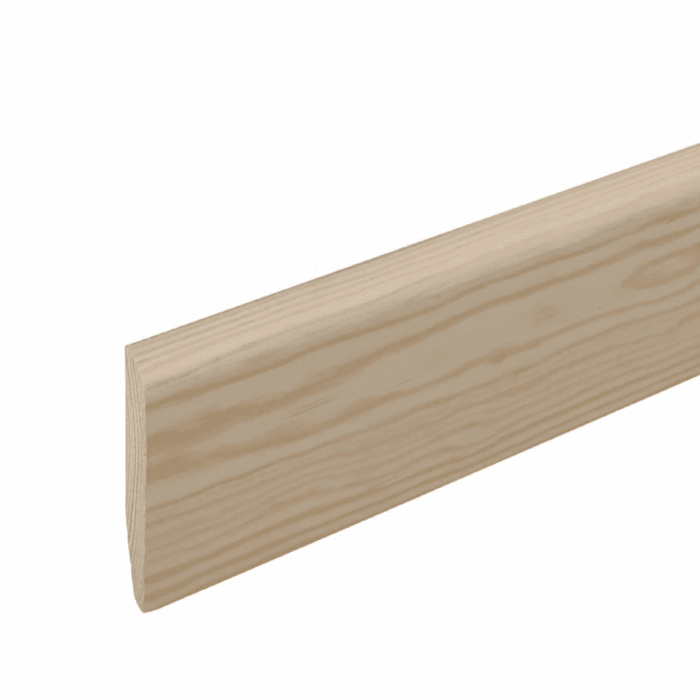 Pine Chamfer/Round Over Skirting Board 15x96x2400mm