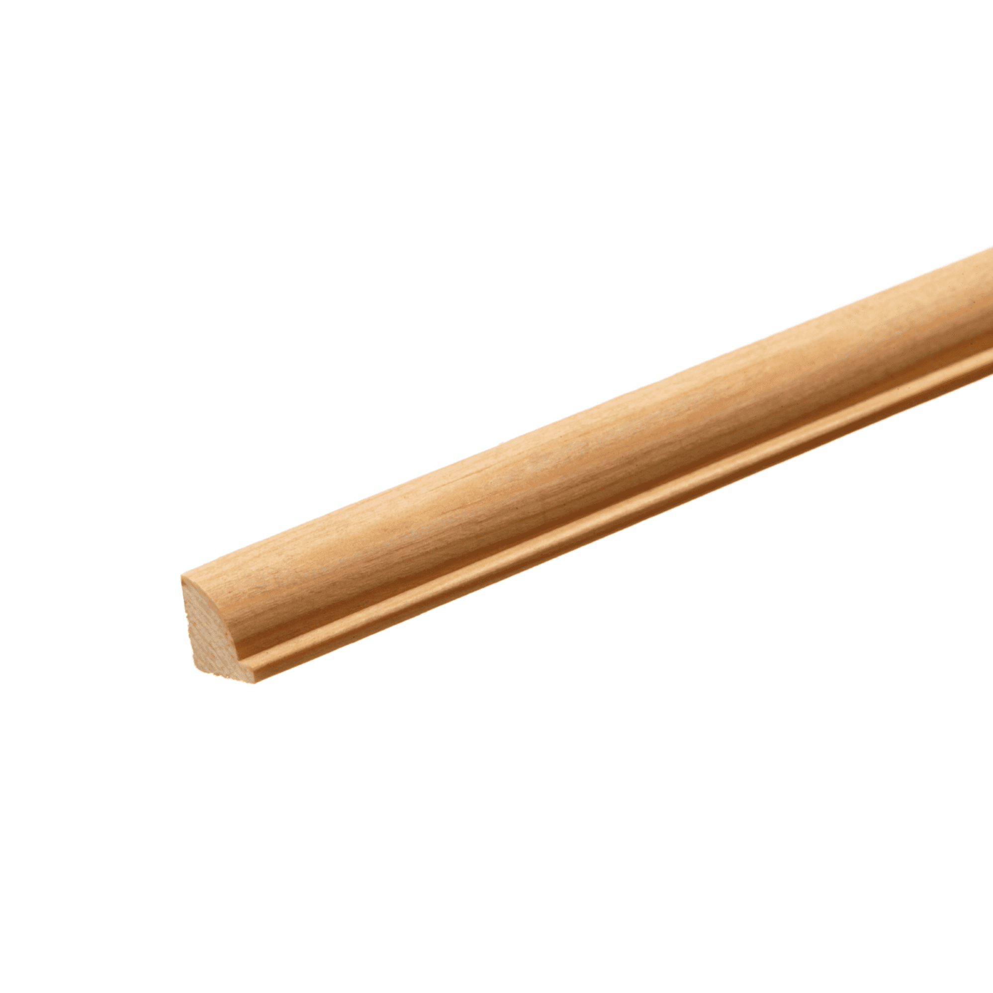 Pine Glazing Bead Ovolo Glass Moulding 9x9x2400mm