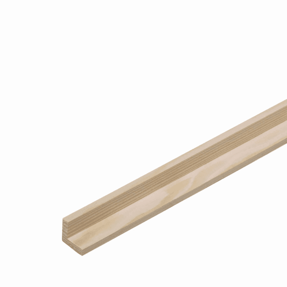 Pine Square Corner Angle Moulding 32x32x2400mm