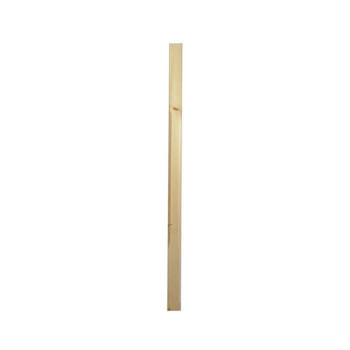 Pine Stop Chamfer Spindle Baluster 32x32x900mm