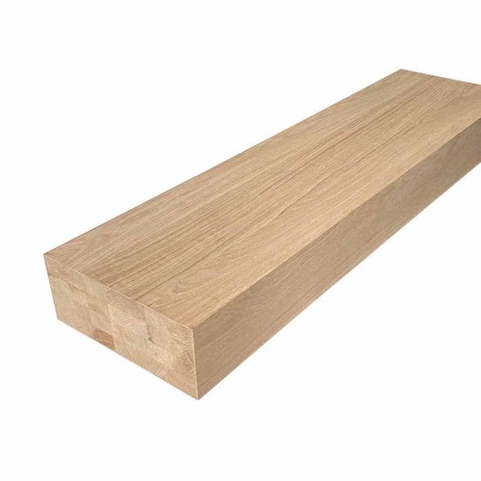 Solid Oak Stair Tread for Floating Staircase 110x270x1000mm