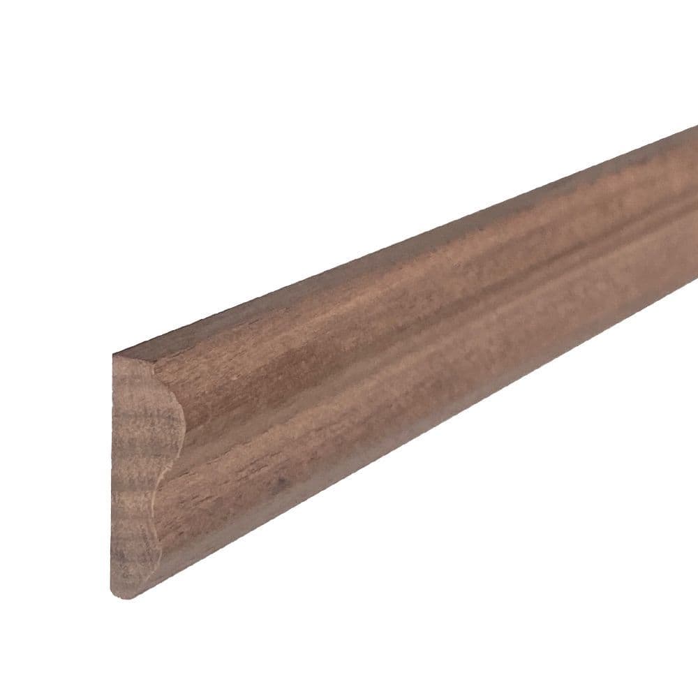 Solid Walnut 10x30mm Ogee Decorative Moulding Bead