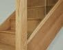 Solid White Oak 1 2m Newel Post Cladding Kit for 90mm Newels