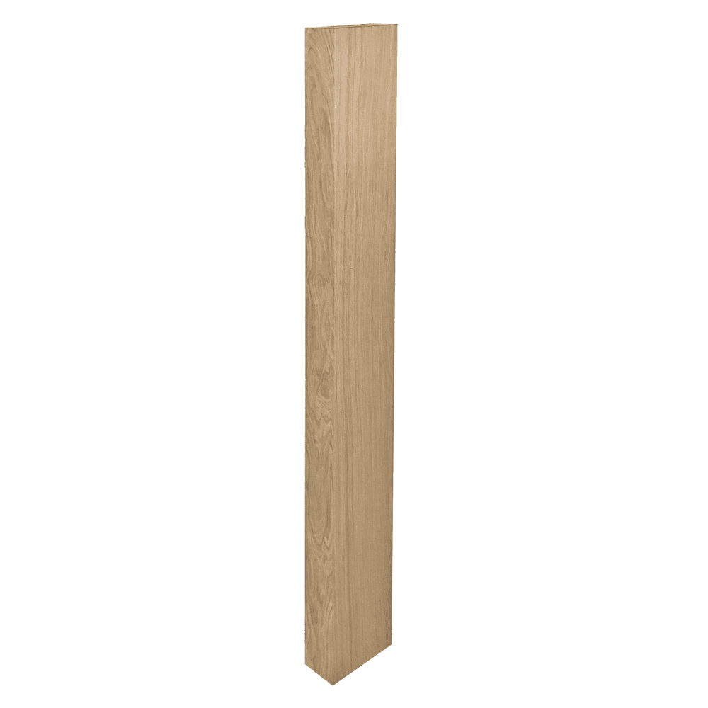 Solid White Oak 1 5m Double Newel Post 90x180mm Square Edge
