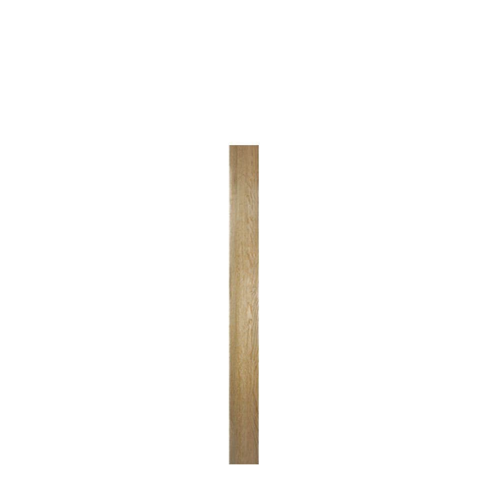 Solid White Oak 1 5m Full Newel Post 90mm x 90mm Square Edge