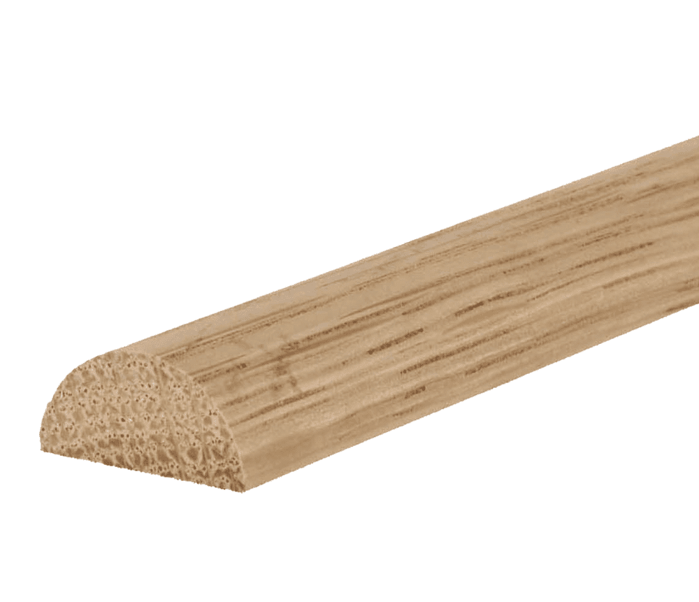 Solid White Oak 22 5mm x 45mm Half Round Decorative Moulding