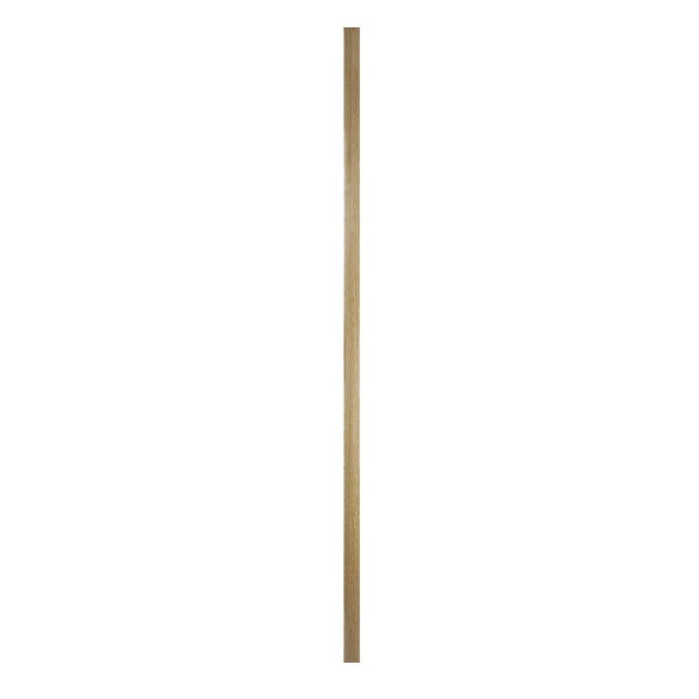 Solid White Oak 3 0m Half Newel Post 43mm x 90mm Square Edge