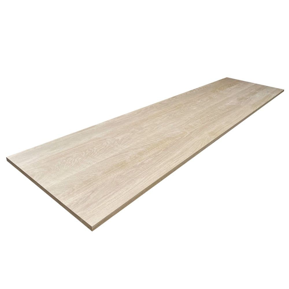 Solid White Oak 3 0m Wide Panel Board 30x600mm