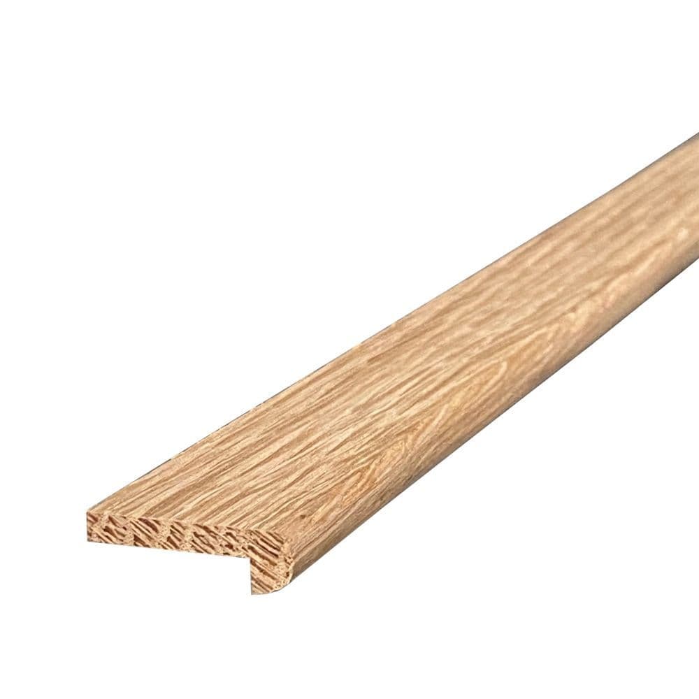 Solid White Oak 8x20mm Hockey Stick Slimline Edge Capping