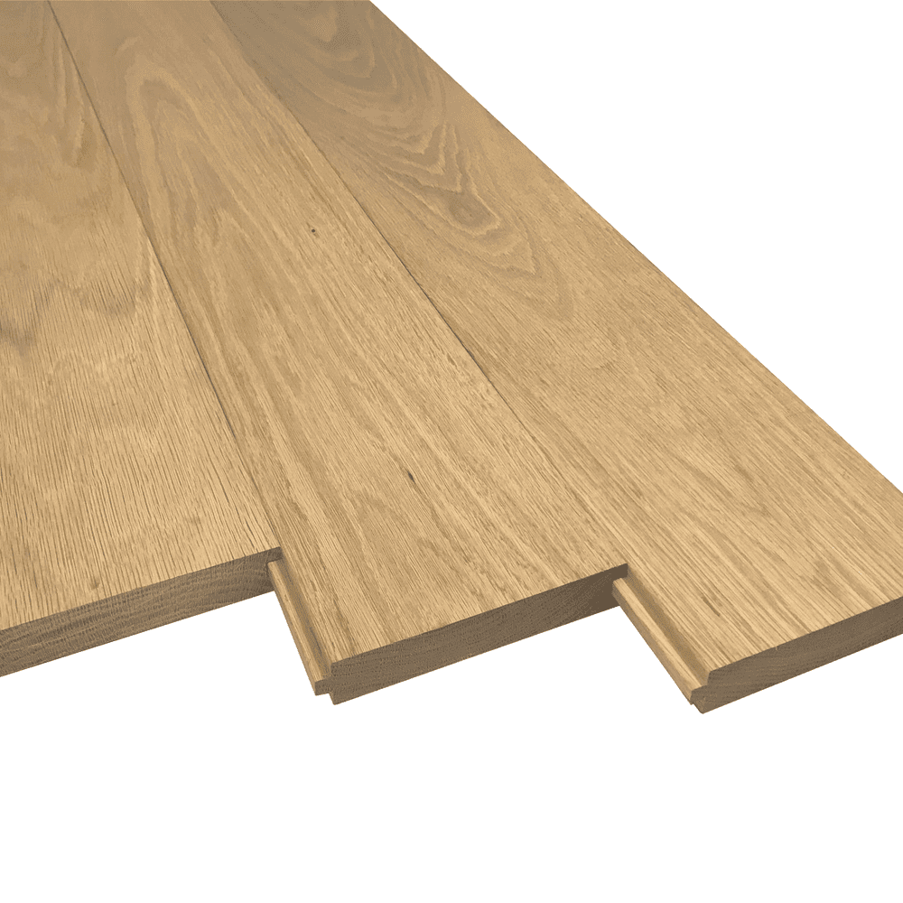 Solid White Oak Prime Grade Flooring Natural 20x145mm Floorboard