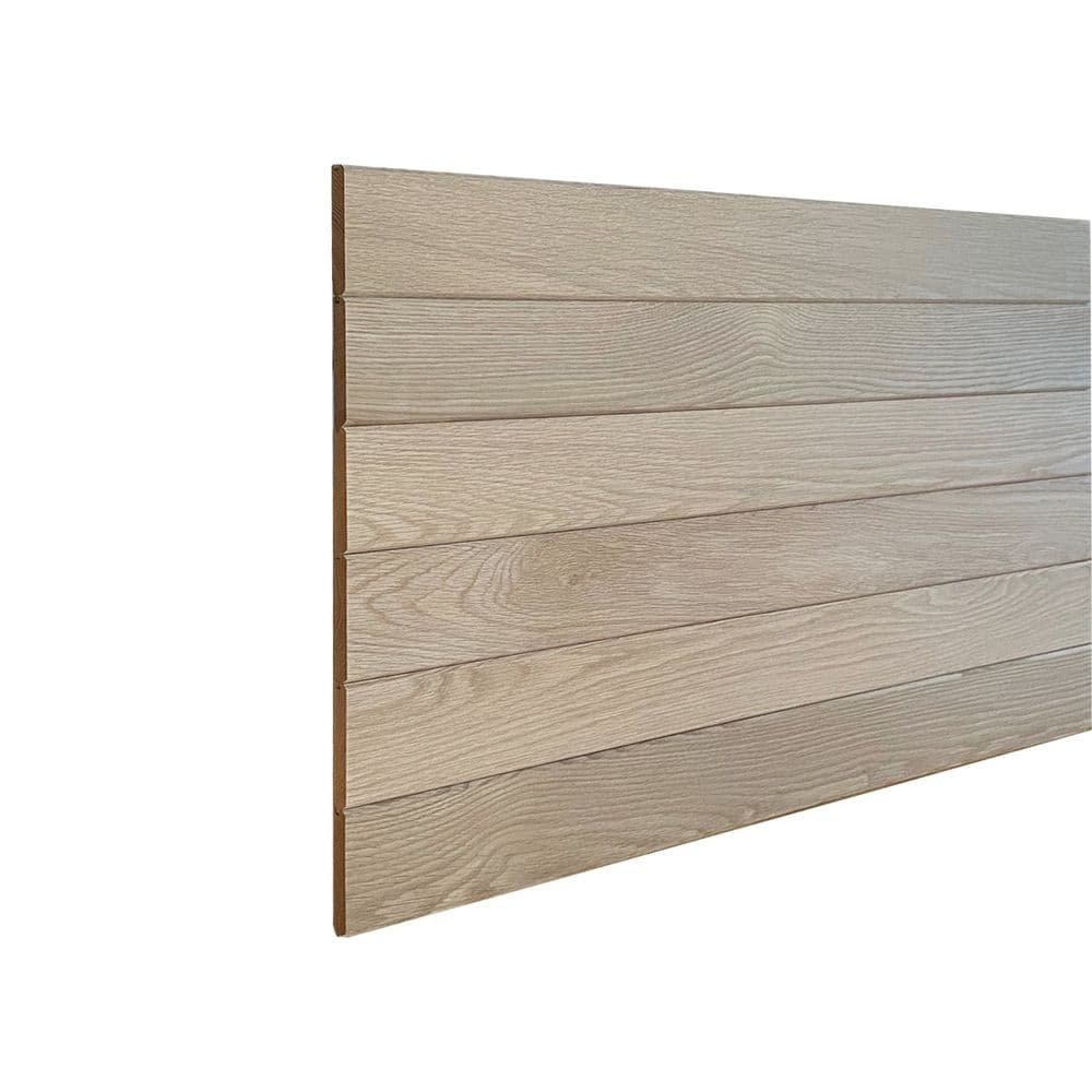 Solid White Oak V-Groove Wall Cladding 20x95mm
