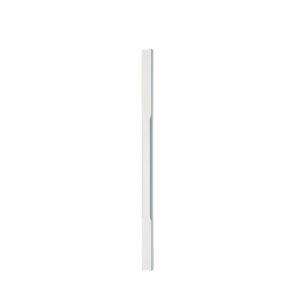 White Primed 1100mm Stop Chamfer Spindle Baluster 41x41mm