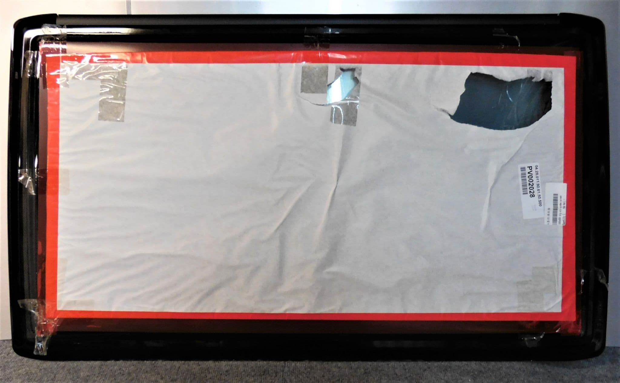 1000 x 550 caravan polyplastic window