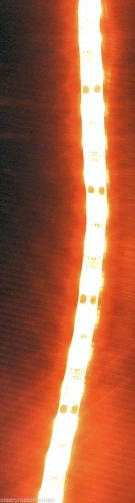 12V WATERPROOF LED STRIP RED LIGHT 18 LEDS 30CM