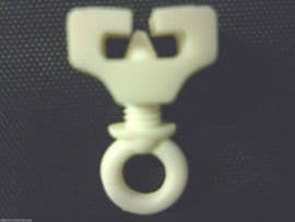 6x curtain track stop ends