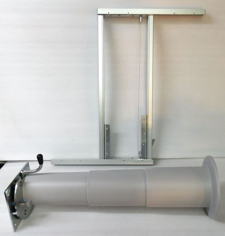 Adjustable height table leg hydraulic/telescopic