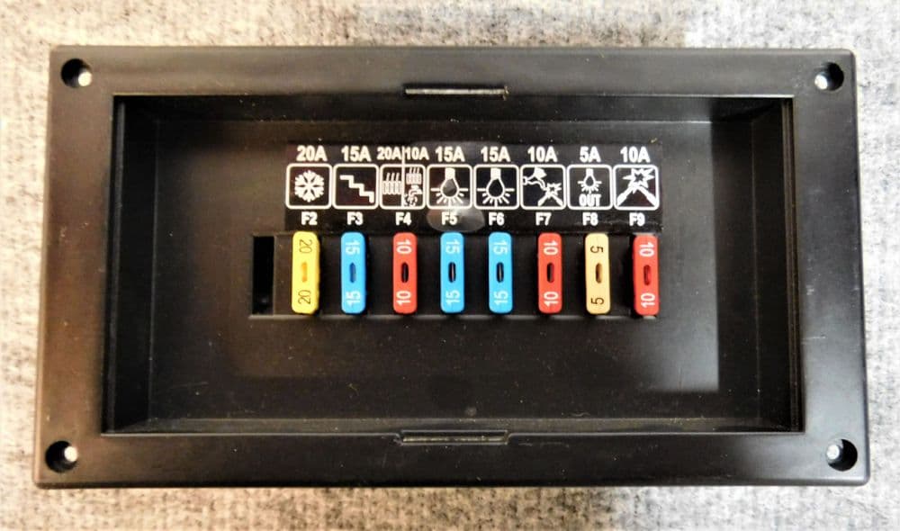 Arsilicii control panel Trigano motorhome caravan NE185 1