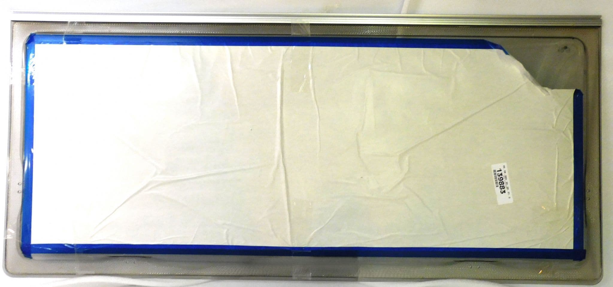 C I motorhome window raised diamond pattern edging