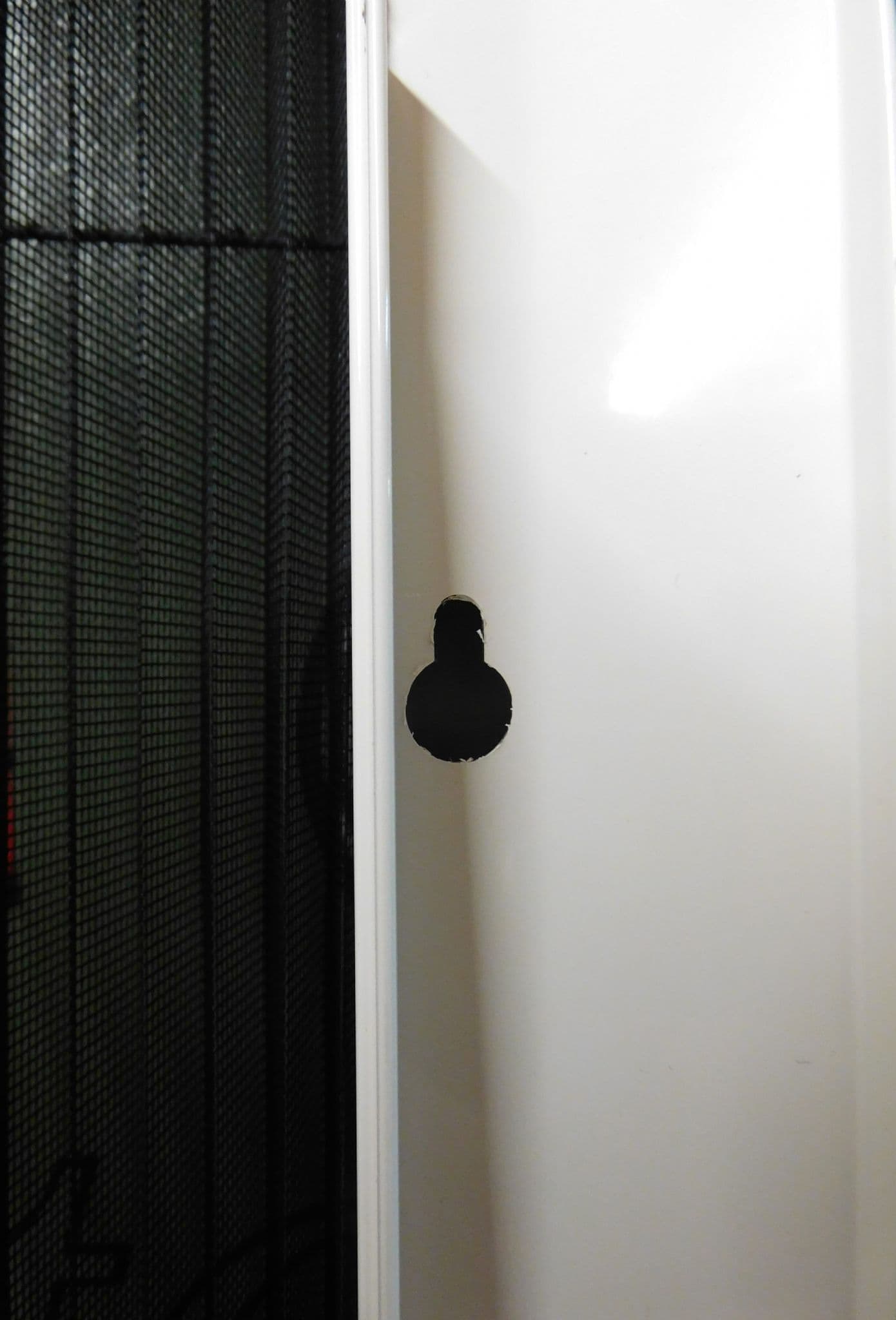 Caravan door net / mesh flyscreen