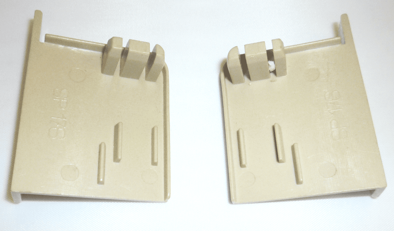 Caravan door window blind spares cassette leg end caps