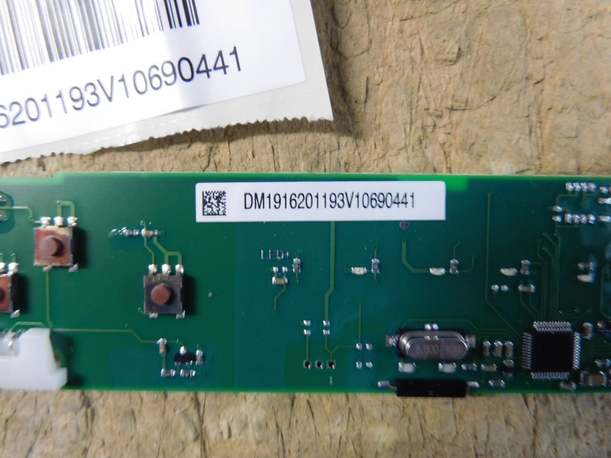 CARAVAN / MOTORHOME DOMETIC FRIDGE 12V LCD DISPLAY PANEL MES SERIES