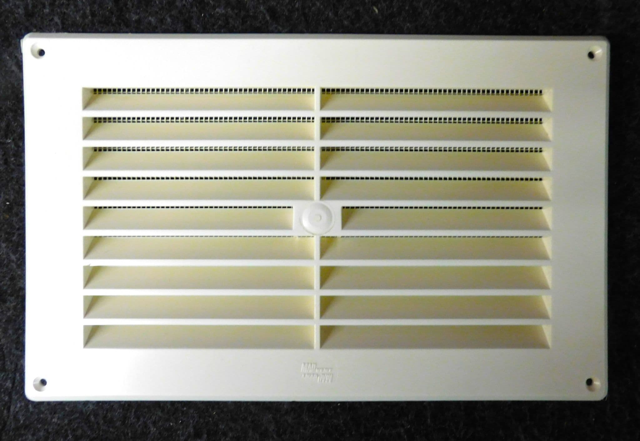Caravan motorhome door vent CREAM