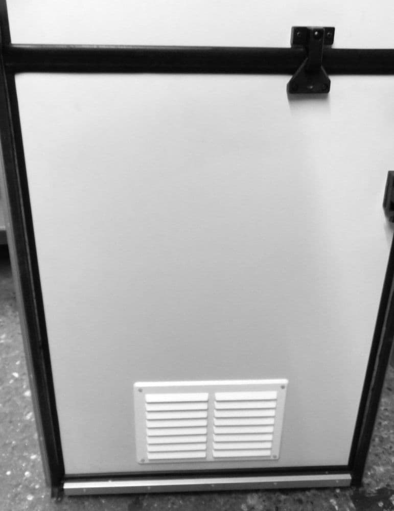 Caravan motorhome door vent CREAM
