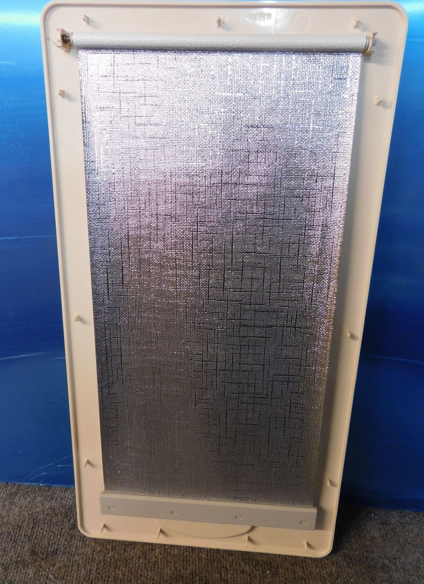 Caravan motorhome door window blind