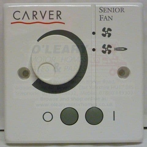 Carver Senior Fan Control Panel White