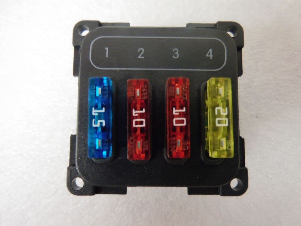 CBE fuse panel motorhome caravan RV