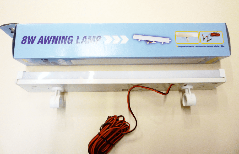 Clip on awning light 8w 12v