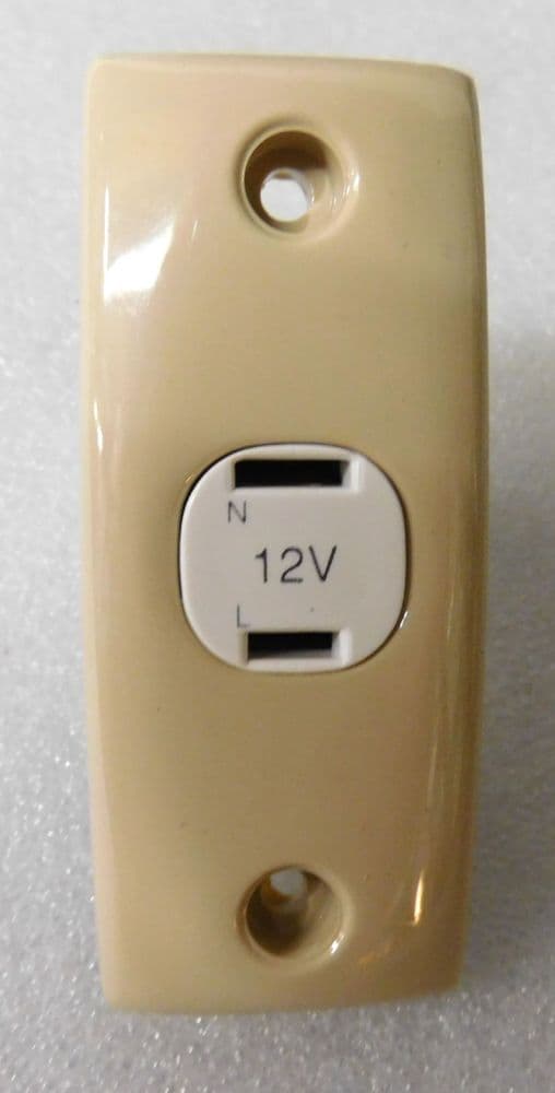 CLIPSAL electrical 12v plug socket caravan camper RV