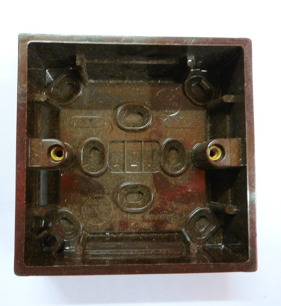 Clipsal Electrical brown pattress/back box