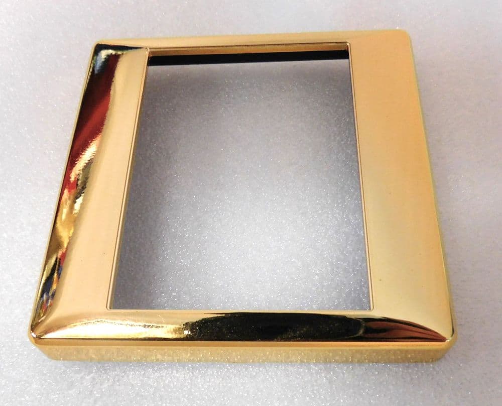 Clipsal electrical Shiny goldframe cover
