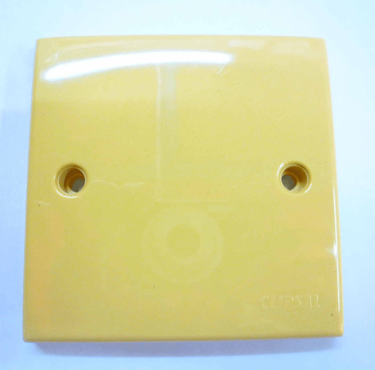 CLIPSAL Square Blanking Plate honey