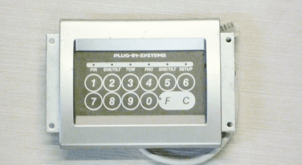 Control Panel Keypad PLUG IN SYSTEMS