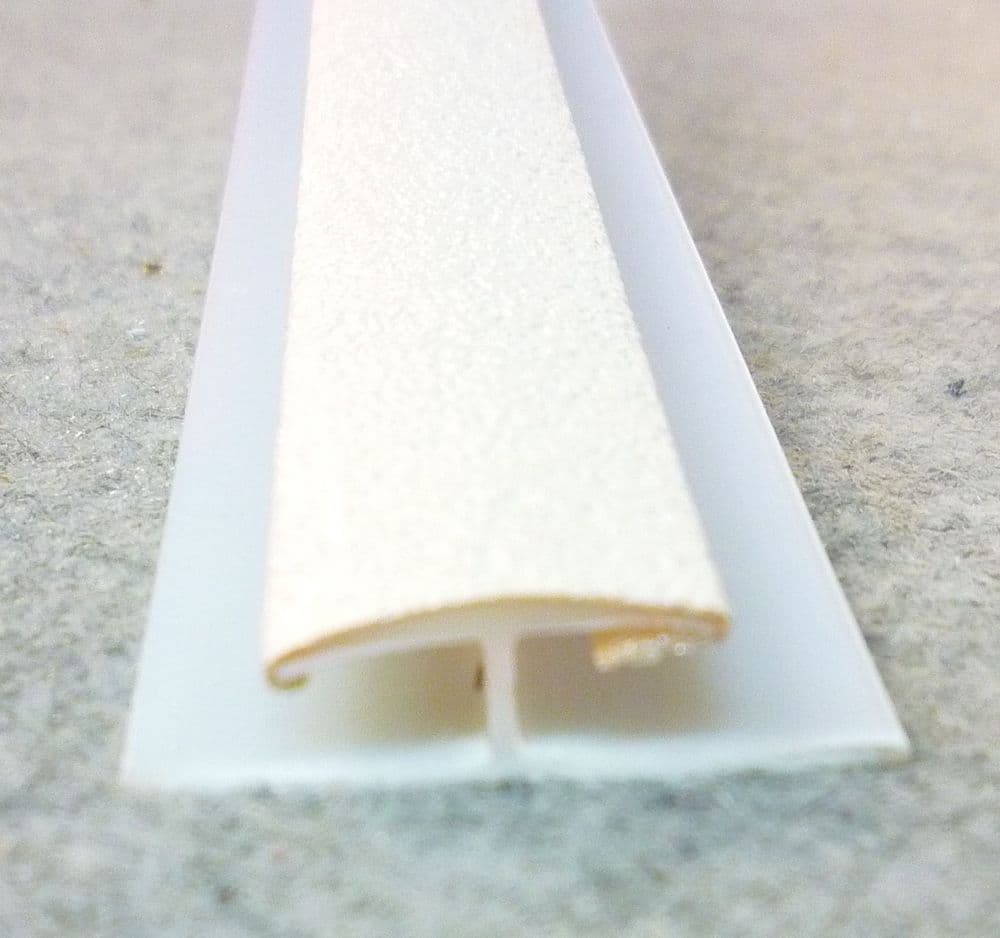 Cream plaster joint strip "H" Section 7FT