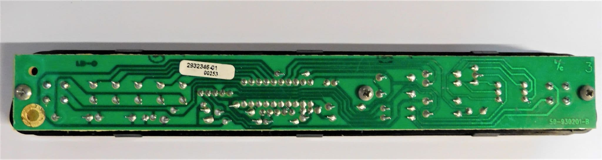 Dometic Electrolux 5 series control panel