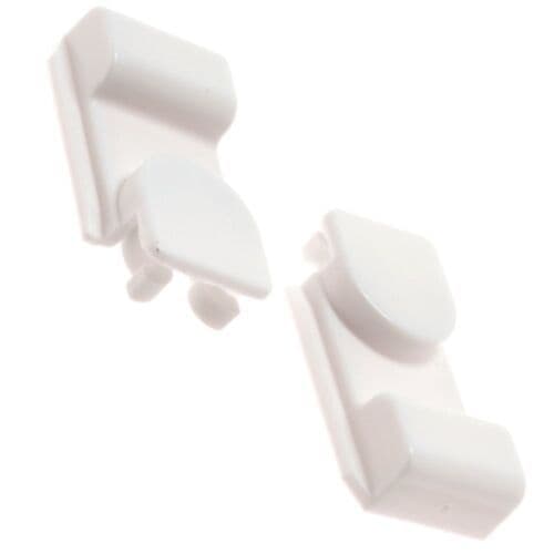 DOMETIC FRIDGE VENT LOCKING CLIP WHITE - PAIR