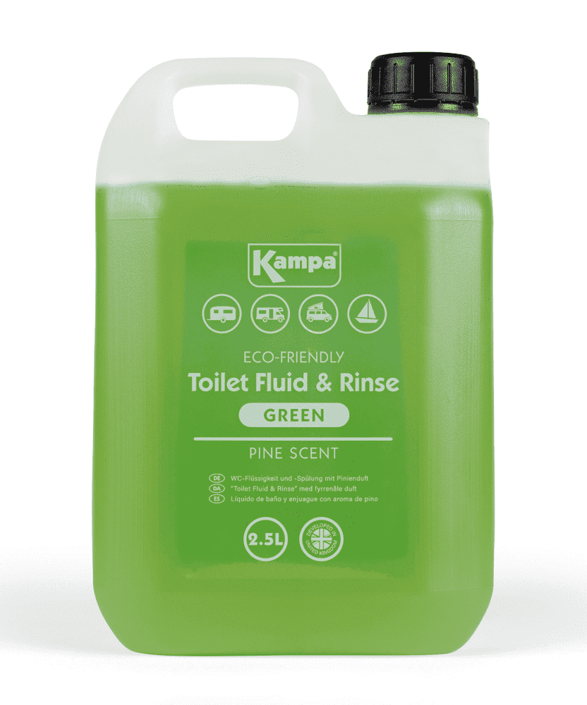 Dometic Kampa Green toilet fluid & rinse 2 5L